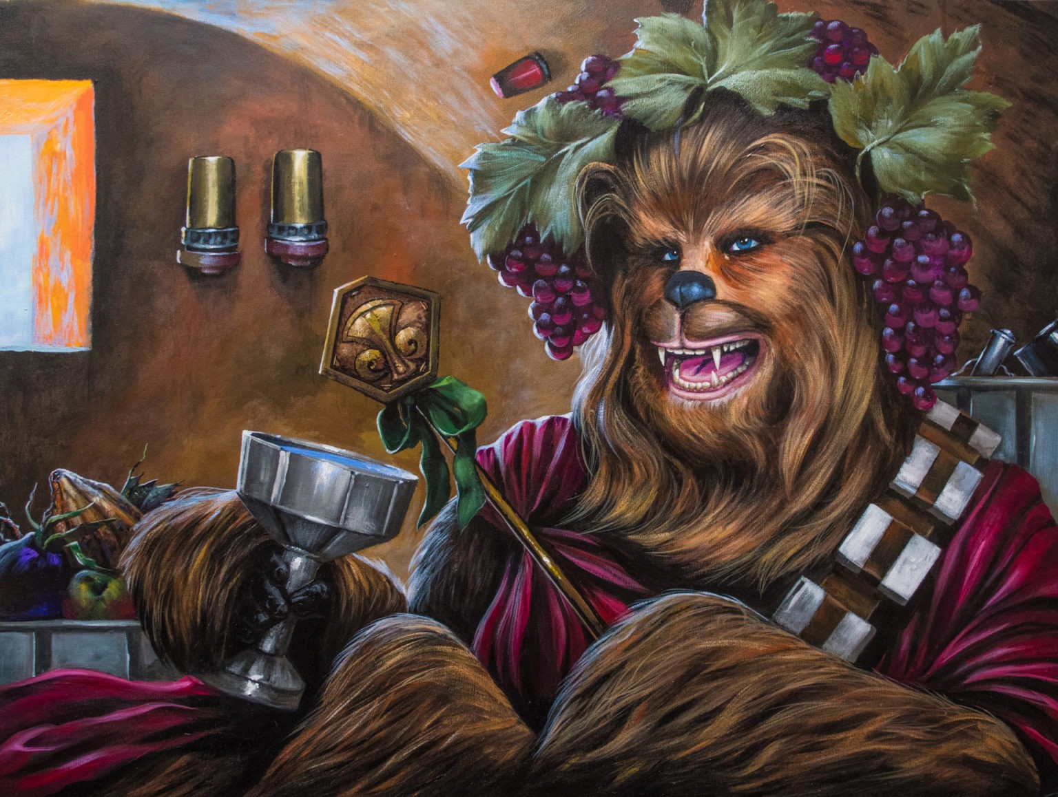 2023 Let the Wookiee Win Patch – Chewbacchus